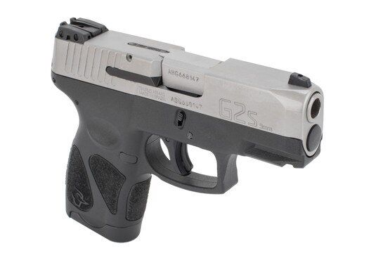 Taurus G2S 9mm Sub Compact Pistol - Stainless/Black - 7 Round