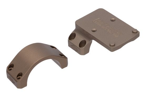 Reptilia Corp 30mm ROF-SAR Red Dot Mount for Trijicon RMR/SRO - FDE