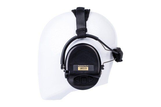 Sordin Supreme Pro-X Hearing Protection - Neckband - Black PVC