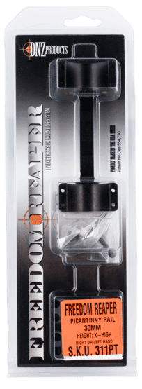 DNZ Freedom Reaper 30mm Scope Mount - X-High Height - Picatinny Rail