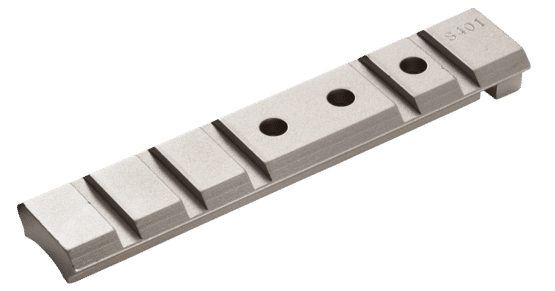 Weaver Pistol Scope Mount - S&W X-Frame - Silver Steel