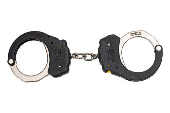 ASP Ultra Plus Chain Handcuffs - 1 Pawl - Yellow Tactical