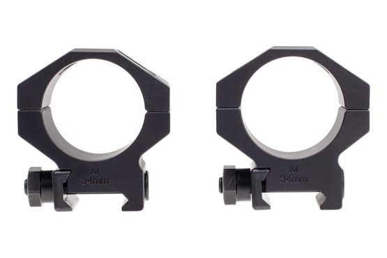 Barrett 34mm Zero-Gap Scope Rings - Medium Height
