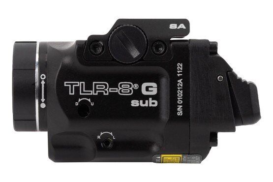 Streamlight TLR-8 X G Sub Gun Compact Weapon Light With Green Laser ...