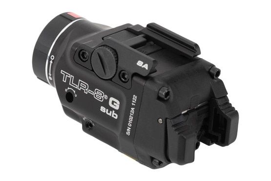 Streamlight TLR-8 X G Sub Gun Compact Weapon Light With Green Laser ...