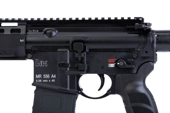 Heckler & Koch MR556 A4 5.56 NATO Short-Stroke Piston Rifle - Black - 16.5"
