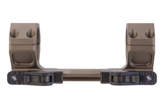 American Defense Delta 34mm QD Mount - 1.23" Height - FDE