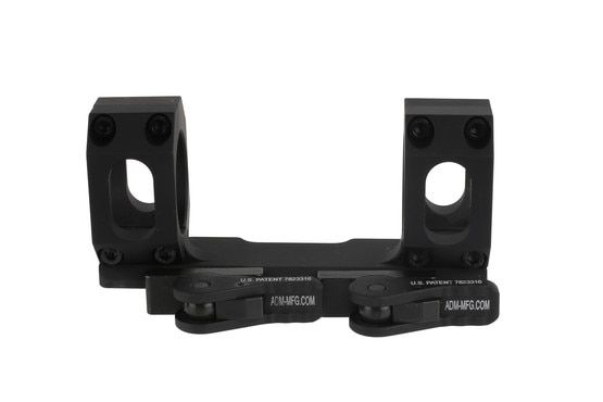 American Defense Recon Straight Low Quick Detach 30mm Scope Mount - Black