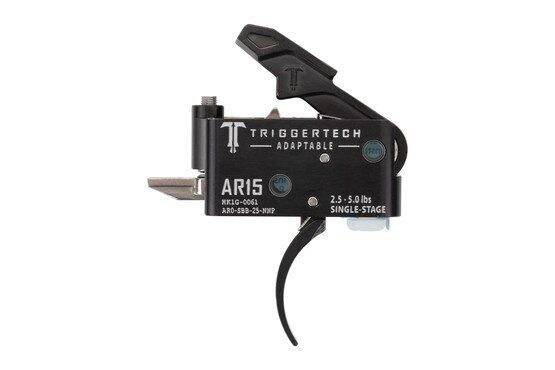 TriggerTech AR-15 Single-Stage Adaptable Trigger - Curved Black