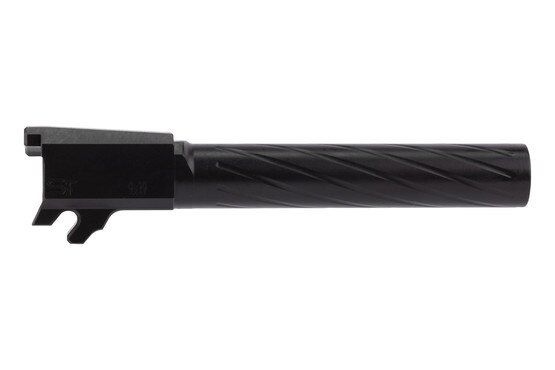 Shalo Tek P365XXL 9mm Spiral Fluted Barrel - Black Nitrided - 4.1"