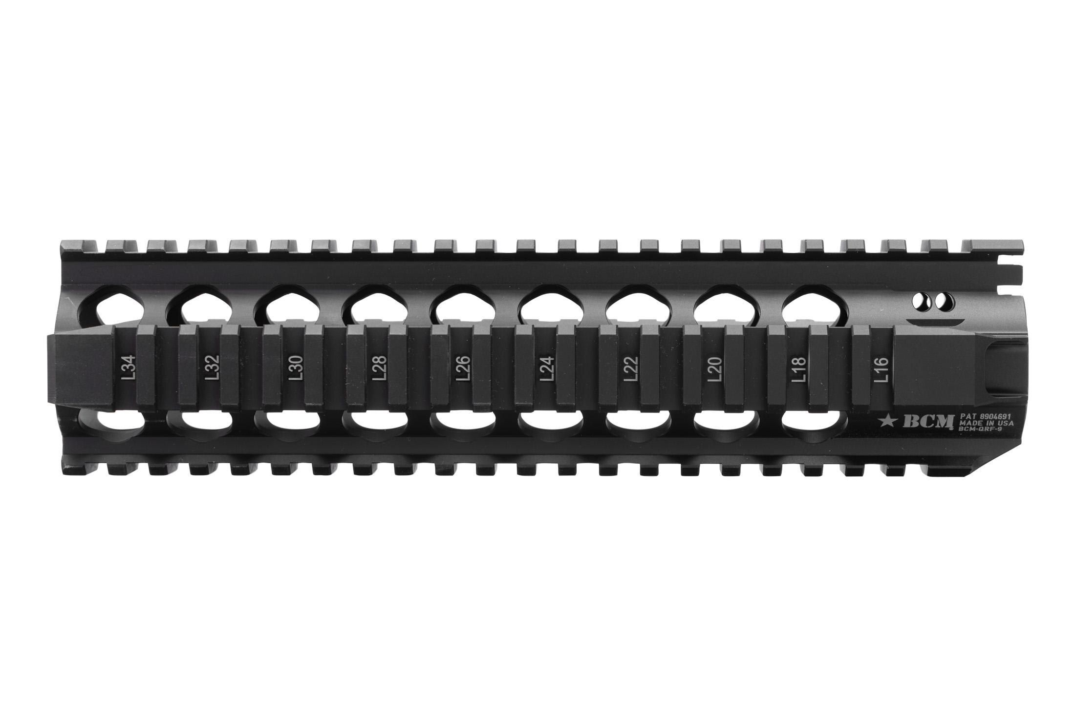 Bravo Company Manufacturing QRF-9 Quad Rail Free Float AR-15 Handguard - 9"