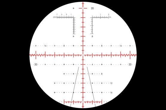 Gunwerks Revic PMR 428 Smart Rifle Scope - Illuminated RX1 MOA Reticle