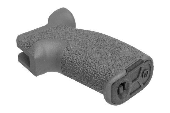 Emissary Development Compact AR-15 Axle Grip - Standard Texture - Grey