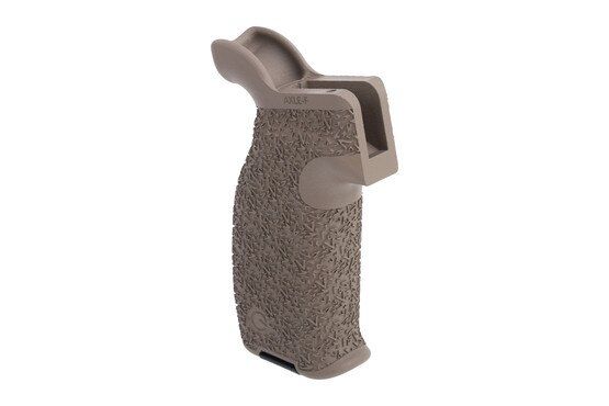 Emissary Development Full Size AR-15 Axle Grip - Aggressive Texture - FDE