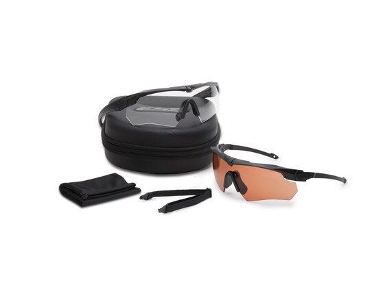 ESS Crossbow Suppressor 2X Dual-Eyeshield Kit - Black with Clear/Copper ...