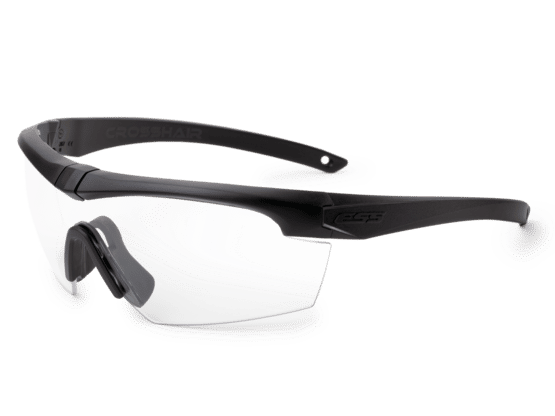 ESS Crosshair 2X Dual Eyeshield Kit, Black - Clear and Smoke Gray Lenses