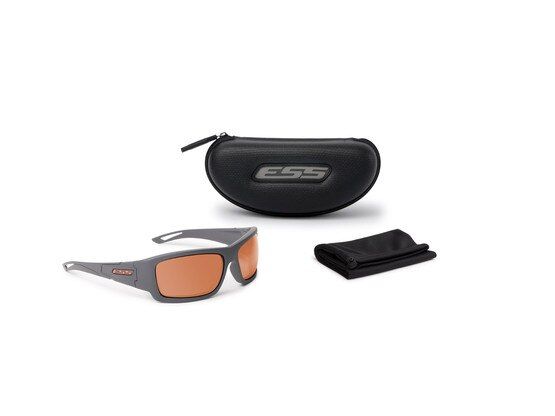 ESS Creedence Glasses - Gray with Mirrored Copper Lens
