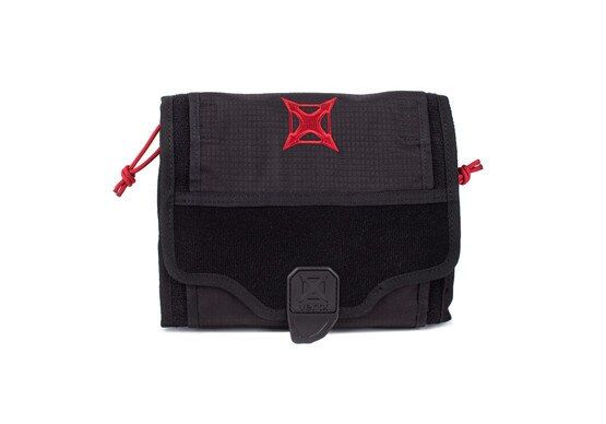Vertx Tactigami Large Organizational Pouch - Black/Red