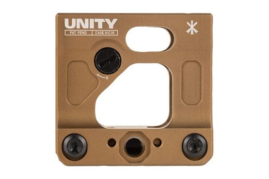 Unity Tactical FAST - Aimpoint Micro Mount - FDE
