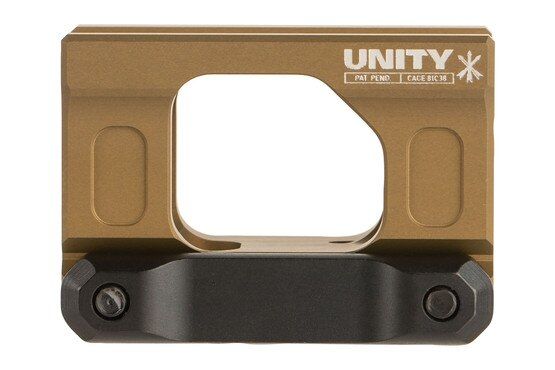Unity Tactical FAST Micro-S Aimpoint CompM5s Mount - 2.26" - FDE