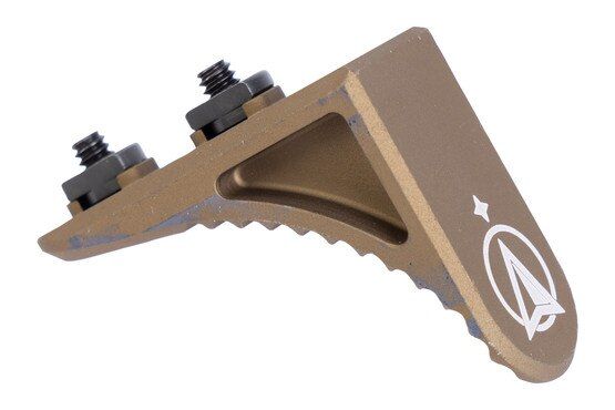 True North Concepts Aluminum M-LOK S2 GripStop - Earth Brown