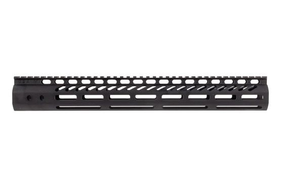 Guntec USA Ultra-Lightweight Thin AR-10 M-LOK Handguard - Black - 15"