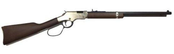 Henry Repeating Arms Golden Boy Silver Lever Action Rifle 22 LR - 20 ...
