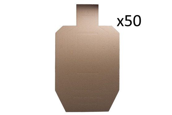 Shooting Targets USA IPSC Official Cardboard Target - 50 Pack