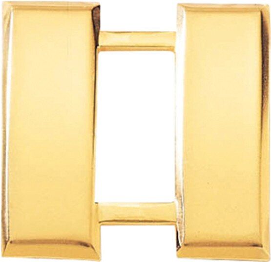 Blackinton Captain Bars-Smooth - Gol-Tone