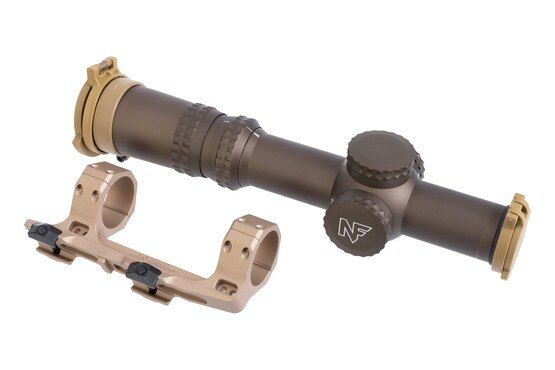 NightForce ATACR 1-8x24 FFP FDE Scope FC-DMX Reticle with Reptilia Corp ...