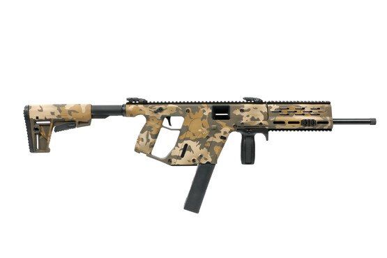 KRISS USA Vector CRB Enhanced Rifle 22 LR - 16" - FDE Multicam