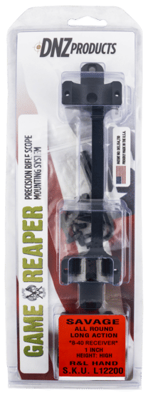 DNZ Products Game Reaper 1-Inch Scope Mount - High Height - Savage ...