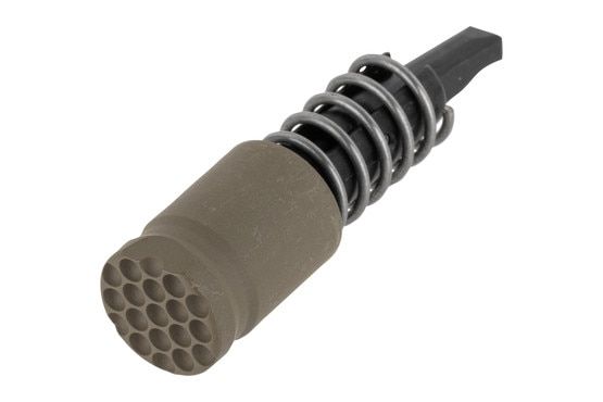 Forward Controls Design Low Drag Forward Assist - Dimpled - FDE