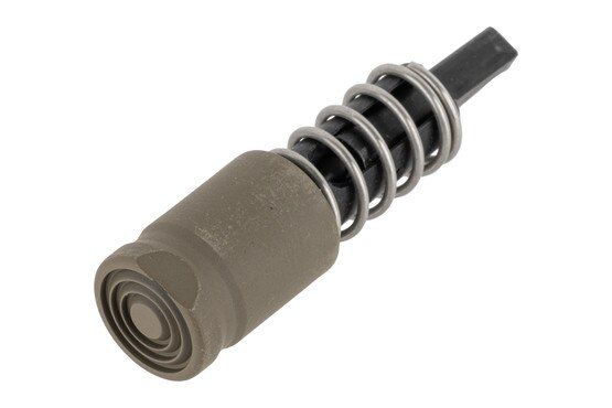 Forward Controls Design Low Drag Forward Assist - Circular Serrated - FDE