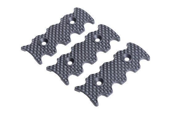 Centurion Arms Standard CMR 3-Pack Polymer Rail Covers - Black