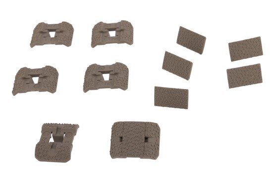 Magpul M-LOK Half Slot Rail Covers - Type 2 - FDE