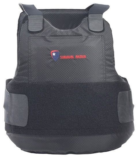 Survival Armor Plexus Level II Premium Concealable Body Armor - 1 ...
