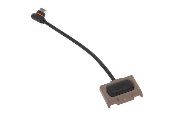 Unity Tactical ModButton Lite Single Lead Switch - LINK USB-C - 4.5" - FDE