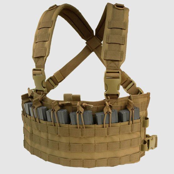 Condor Rapid Assault Chest Rig - Coyote Brown