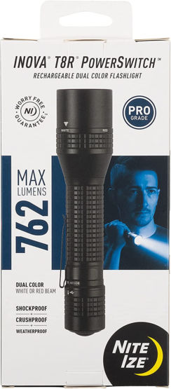 Nite-Ize Inova T8R PowerSwitch Rechargeable Dual Color Flashlight