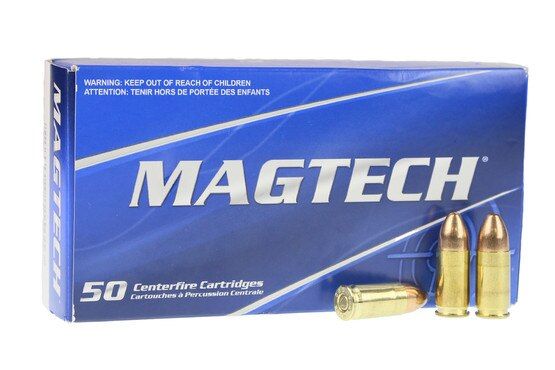 Magtech 9mm Luger 124 gr FMJ - Box of 50
