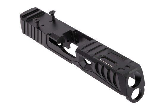 Norsso N19 Reptile C Stripped Slide Fits GLOCK 19 Gen 5 - RMR Cut - Black