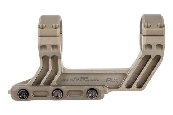 Primary Arms 30mm PLx Cantilever Mount 2.04" - Clear Anodized