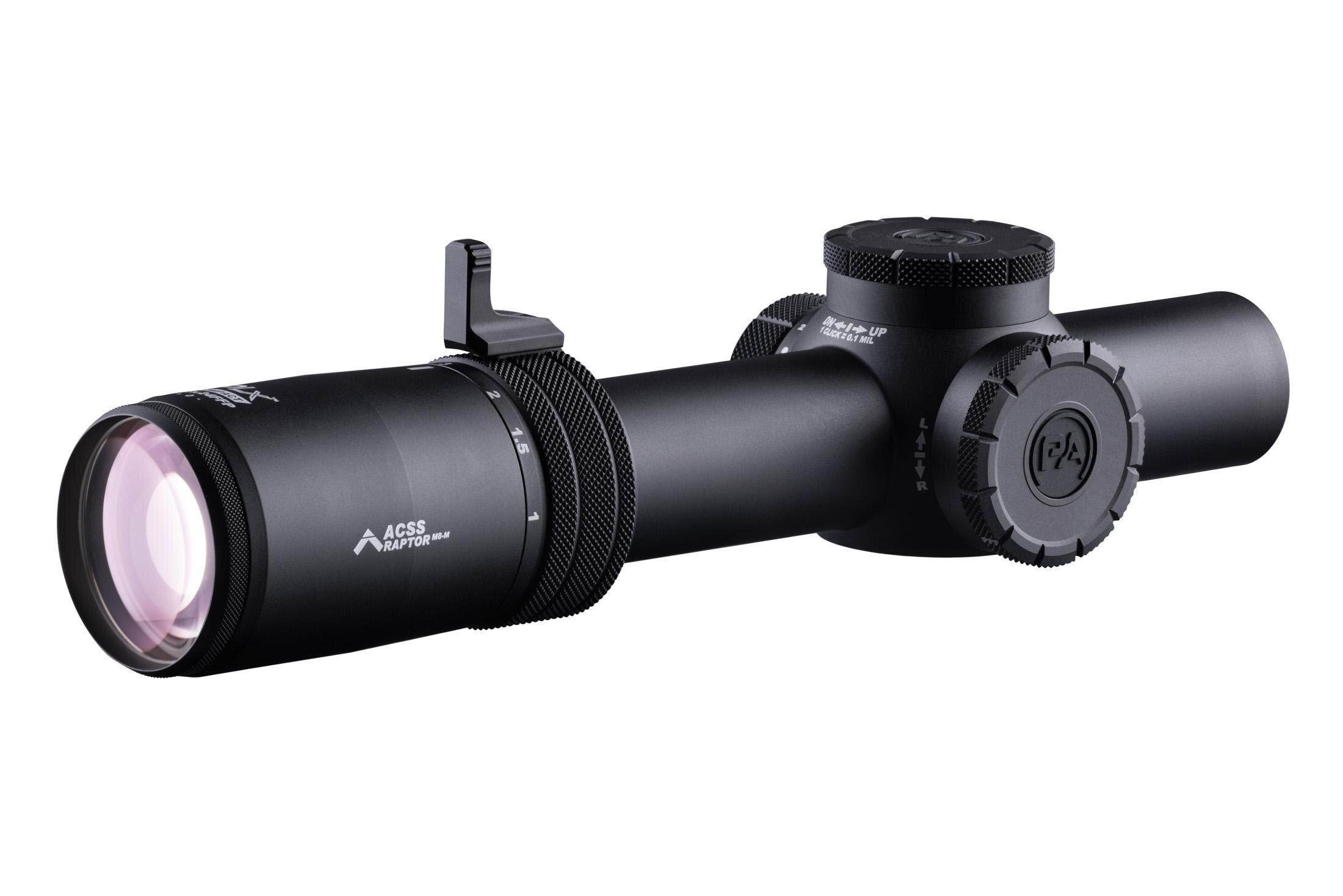 Primary Arms Compact PLxC 1-8x24 FFP Rifle Scope - Illuminated ACSS ...