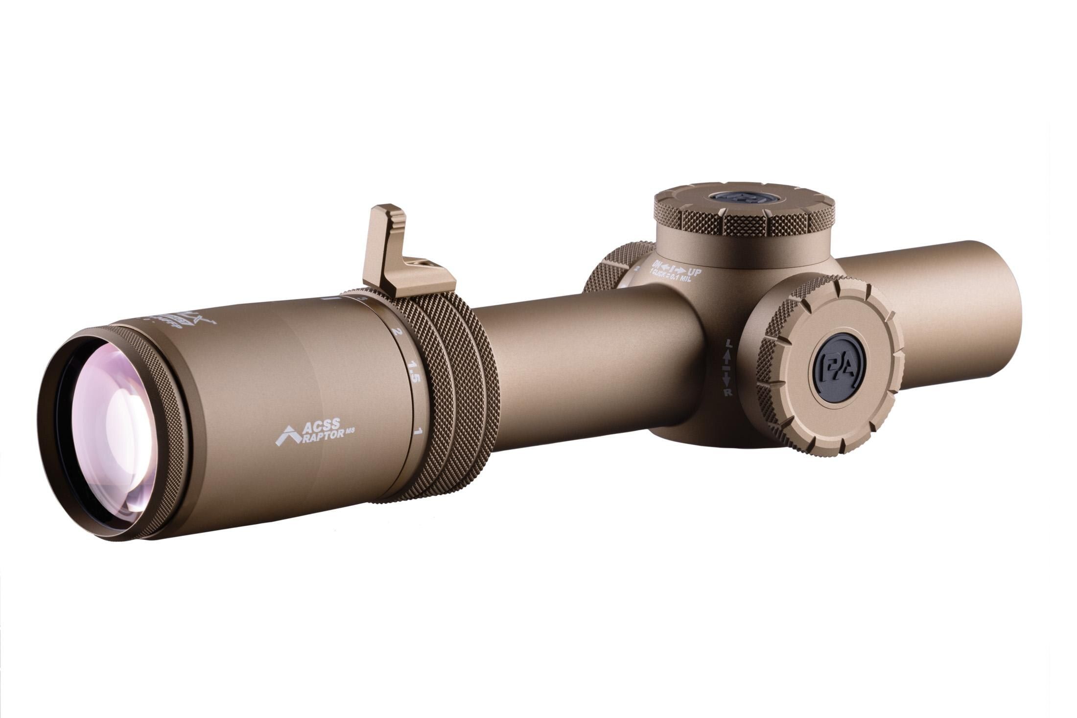 Primary Arms Compact PLxC 1-8x24 FFP Rifle Scope - Illuminated ACSS ...