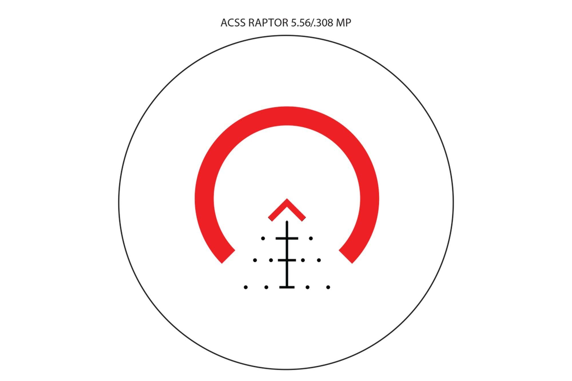 Primary Arms SLx 3X MicroPrism™ - Red Illuminated ACSS Raptor Reticle ...