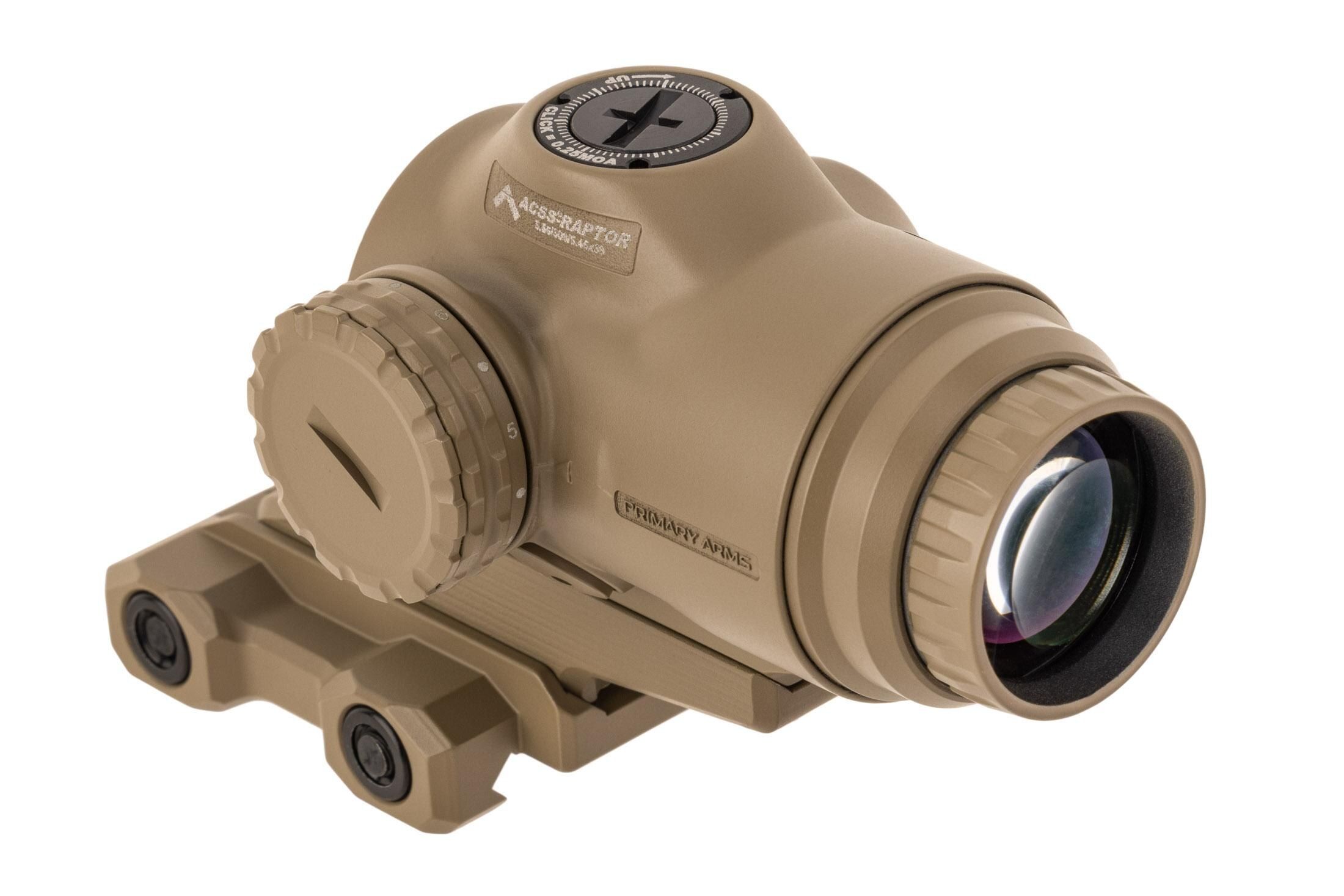 Primary Arms SLx 3X MicroPrism™ Scope - Red Illuminated ACSS Raptor ...
