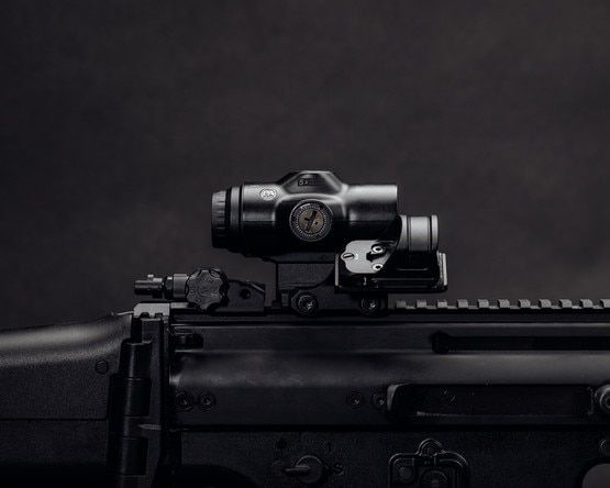 Primary Arms SLx 5X MicroPrism™ Scope - Red Illuminated ACSS Aurora 5. ...