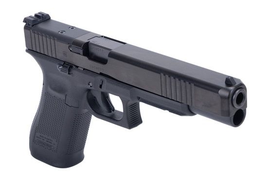 GLOCK Blue Label G17L Gen 5 MOS 9mm Pistol with Adjustable Sights