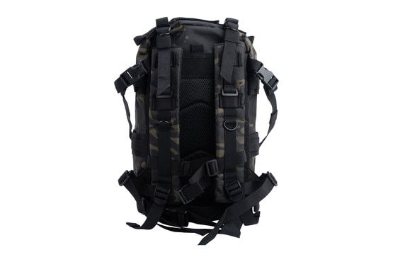 PA Gear Tactical Expandable Backpack 25L - Black Multicam